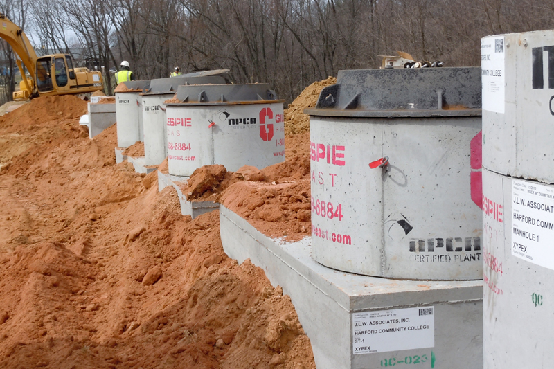 Precast Concrete Manholes | Gillespie Precast